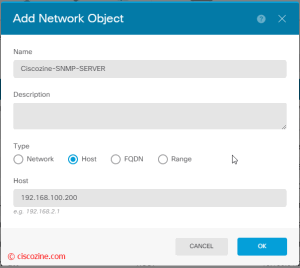 How to configure SNMP On FirePower Using FDM – CiscoZine